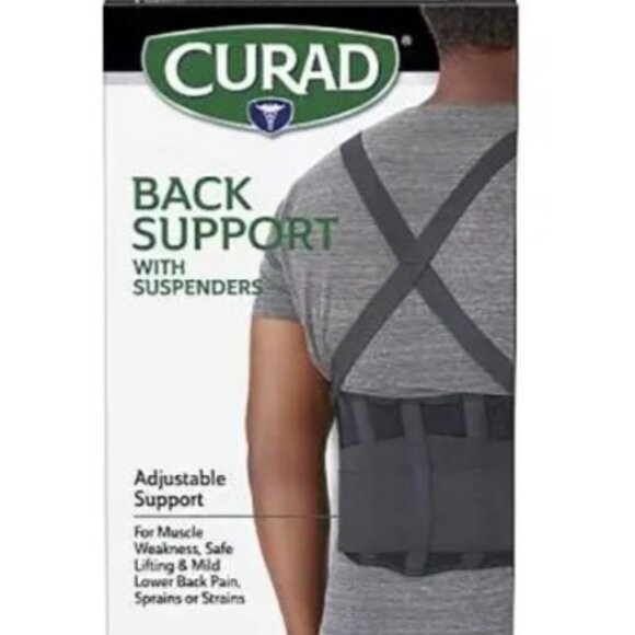 Other | Curad Performance Series Mens Back Support With Suspenders ...